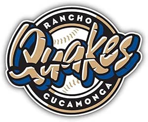 Amazon.com: Rancho Cucamonga Quakes MiLB Baseball USA Sport Logo Art ...