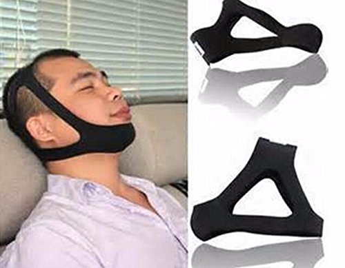 Generic Triangle anti-snore headband stop snoring snore stopper n strap ...