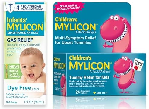 Amazon.com: MYLICON Tabletas masticables para niños sin tintes de 1 oz ...