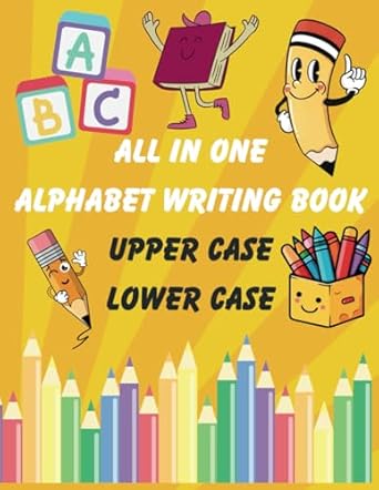 English Alphabet Writing Book for Kids | ABCD Capital and Small Letter ...