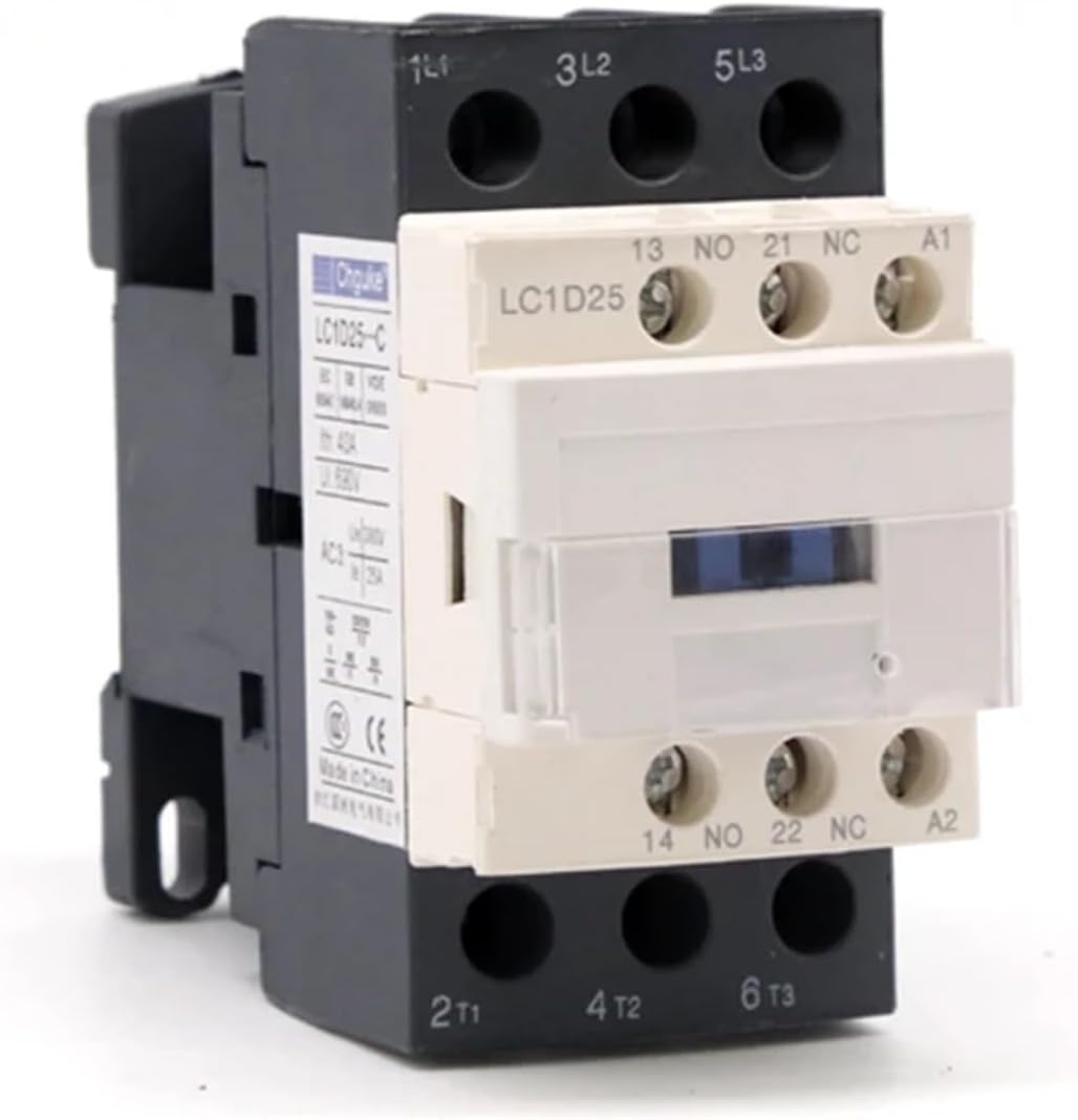 Amazon.com: LC1-D25 AC Magnetic Contactor M7C Three-Phase Electric ...