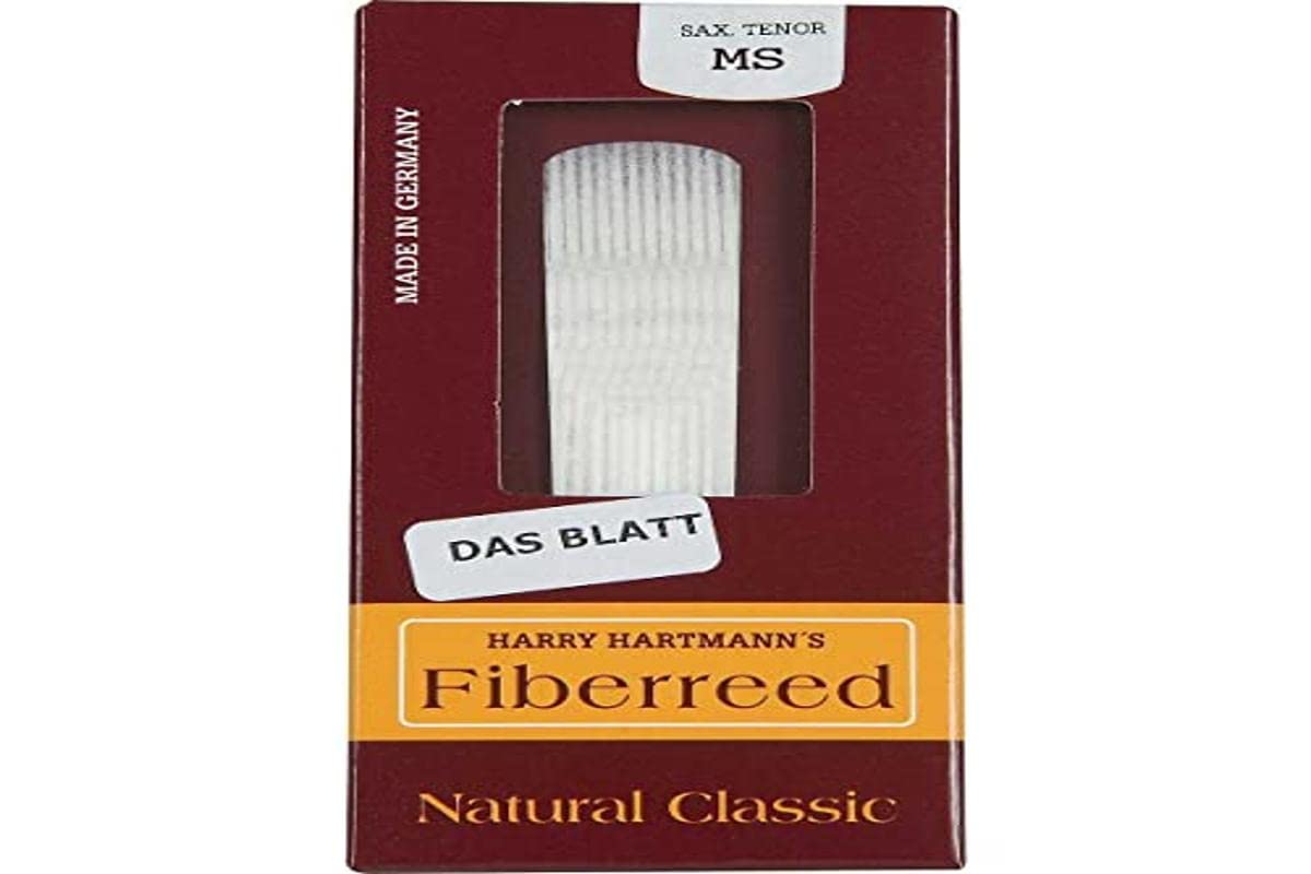 Harry Hartmann Natural Classic Fiberreed Tenor Saxophone Reed, Medium ...