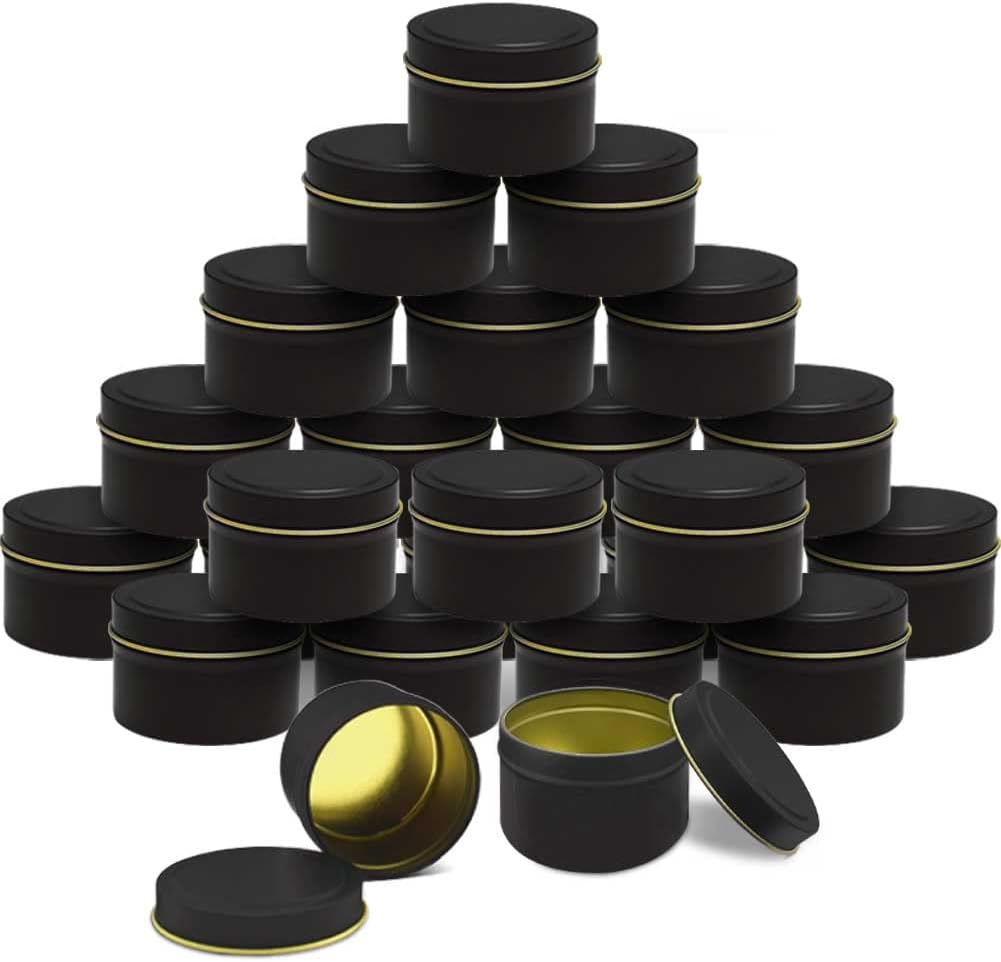 Amazon.com: Bunhut Candle Tins,24 Pack 8oz Candle Tins for Making ...