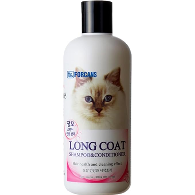 Buy Forbis Forcans Long Coat Shampoo and Conditioner for Cat-Hair ...