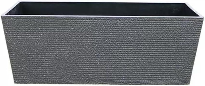 Amazon.com : Rectangular Flower Trough, Freestanding Resin Vegetables ...