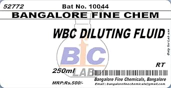 WBC DILUTING FLUID - 250ml : Amazon.in: Industrial & Scientific