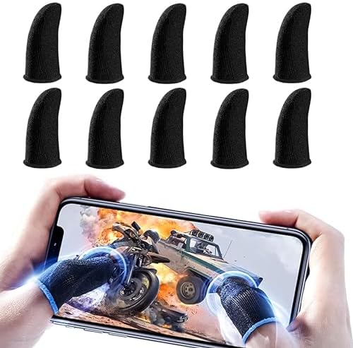 CASENED (10 Pcs Pack) PUBG Controller Mobile Game Finger Sleeve ...