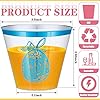 Amazon.com: WILLBOND 100 Pack 9 oz Happy Easter Bunny Plastic Egg Cups ...