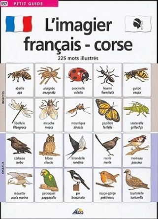 PG157 - L'imagier français-corse : 225 mots illustrés : Medori, Henri ...