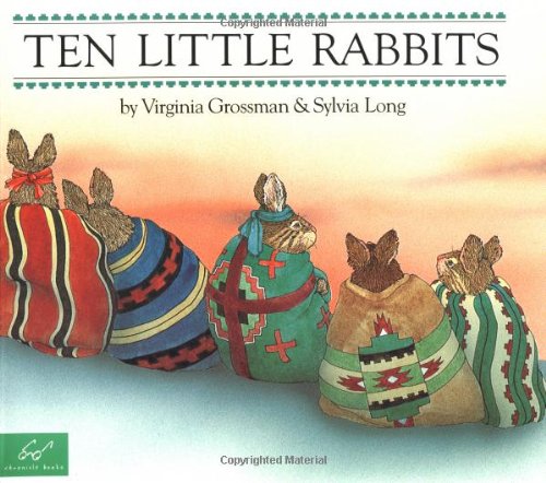 Ten Little Rabbits: Grossman, Virginia, Long, Sylvia: 9780811810579 ...