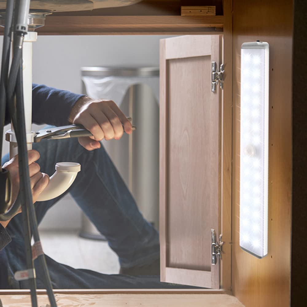 VCY Motion Sensor Cupboard Lights, Wireless Magnetic LED Under Cabinet ...