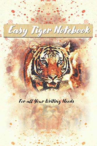 Easy Tiger Notebook For all Your Writing Needs: Majestic Tiger College ...