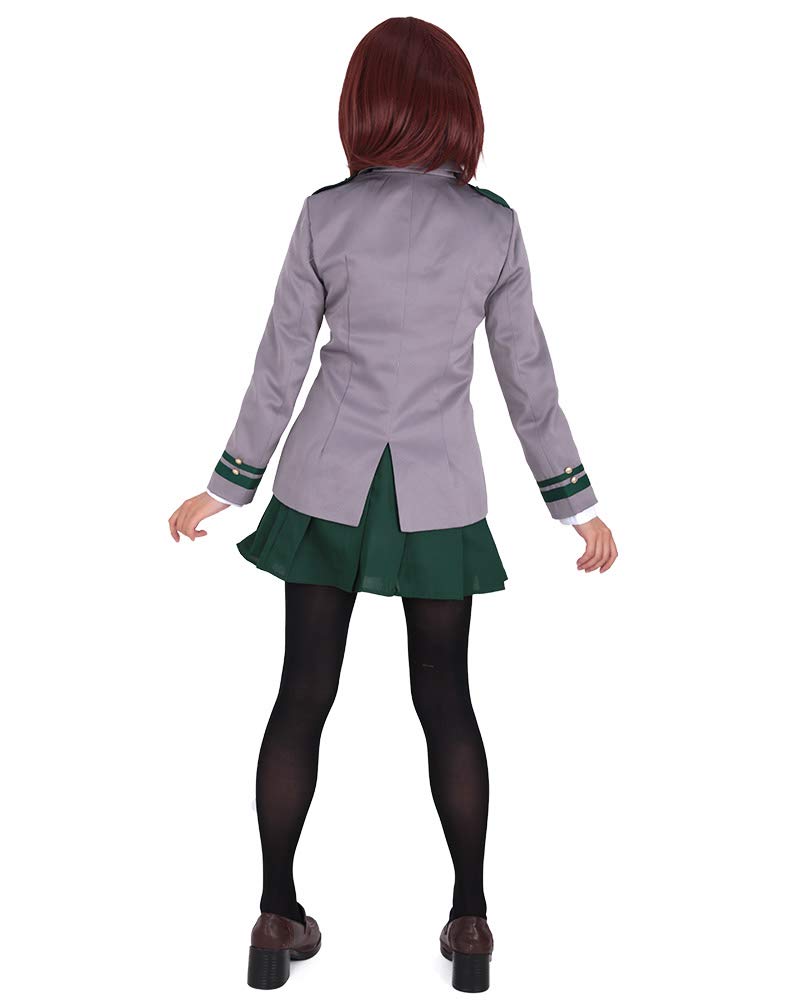 miccostumes Women's Tsuyu Asui Uraraka Ochako Cosplay School Uniform ...