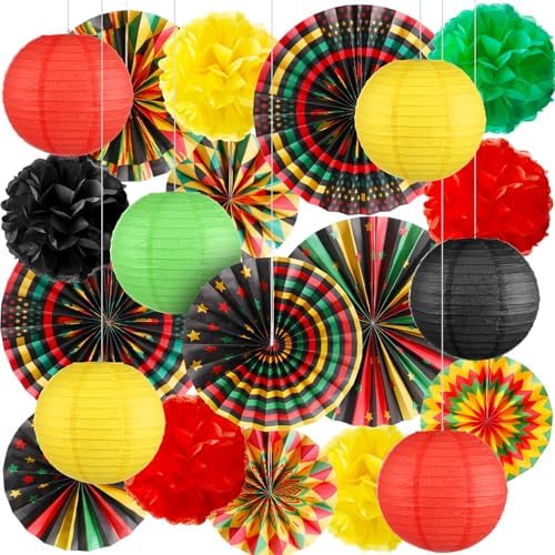 Amazon.com: Outus Juneteenth Hanging Decorations Black History Month ...