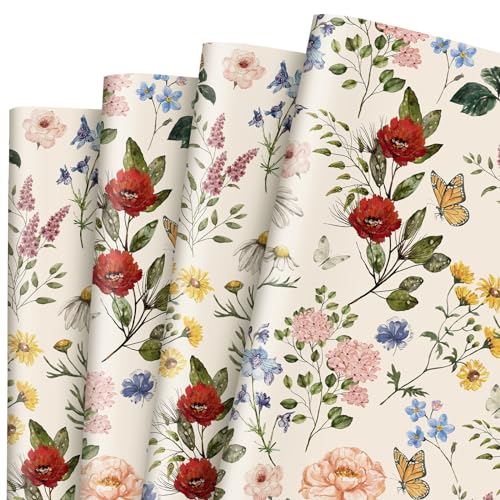 The Blooming Trend of Floral Wrapping Paper - Gardenfrontier