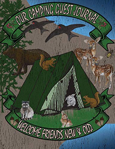 Amazon.com: Our Camping Guest Journal: A Journal To Log Your Special ...