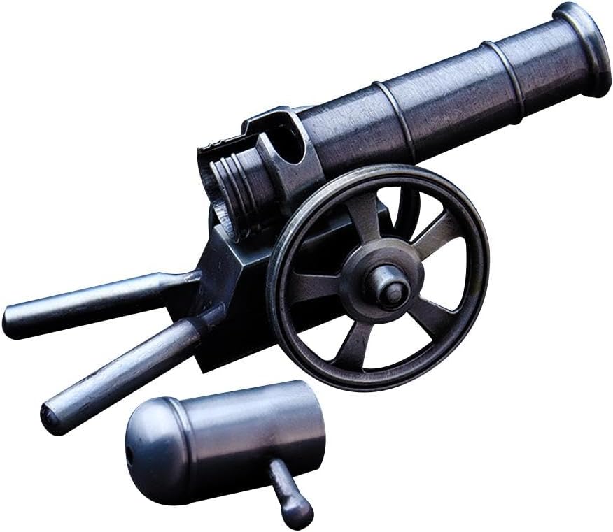 Amazon.com: Yiexson Mini Cannon, Desktop Artillery Model, Stainless ...