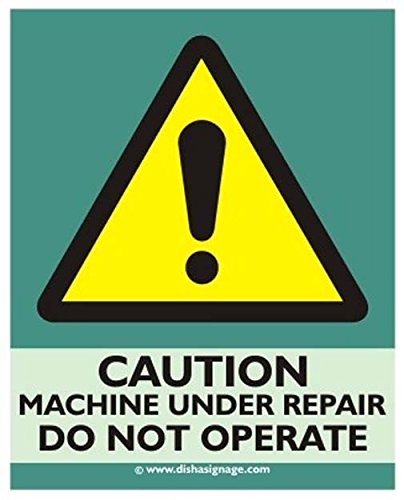 Machine Under Repair Do Not Repair - Auto Glow Sign Board : Amazon.in ...