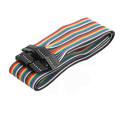 Ucland 10Pcs 6P Jumper Wires Single Female Head Ribbon Cables Pi Pic ...