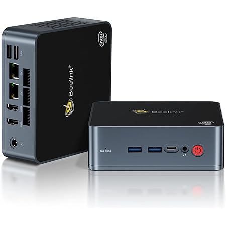 Amazon.com: Beelink Mini Pc GK55 8GB DDR4 256GB SSD Intel J4125(4C/4T ...