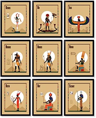 Amazon.com: 97 Decor Ancient Egyptian Decor for Home - Egyptian Goddess ...