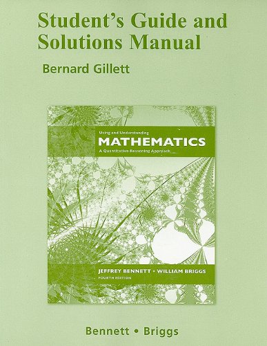 Amazon.com: Student Study Guide and Solutions Manual for Using and ...