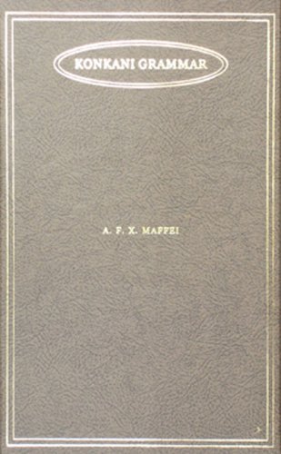 Konkani Grammar: Roman : Maffei, Angelus Francis Xavier: Amazon.es: Libros