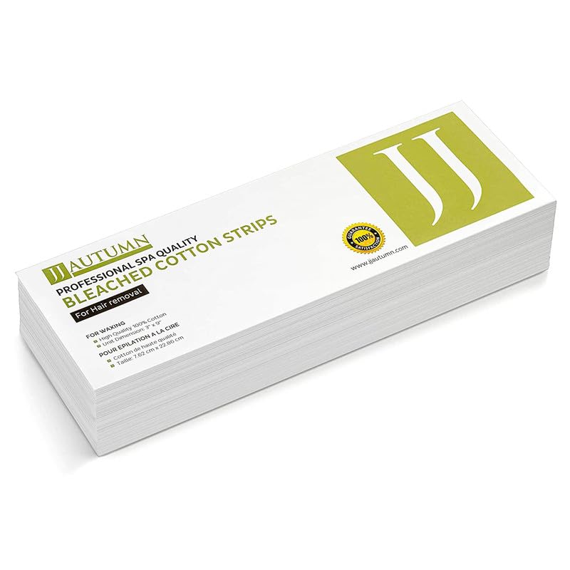 Amazon.com : Cotton Wax Strips Sheets | Wax Strips for Face, Body, and ...