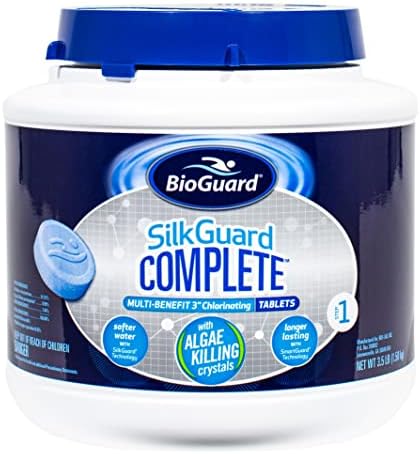 Amazon.com : BioGuard SilkGuard Complete 3” Chlorinating Tablets, 3.5 ...