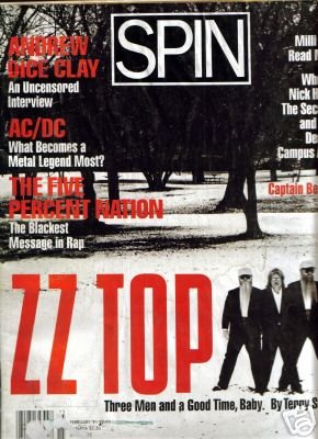 zz top issue-spin magazine -february 1991: spin: Amazon.com: Books
