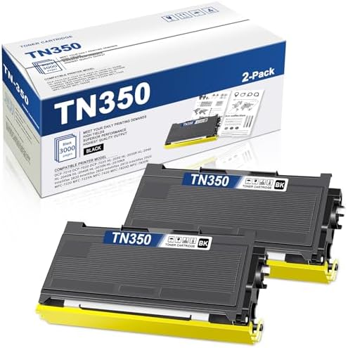 Amazon.com: TN-350 TN 350 Replacement for Brother TN350 Toner Cartridge ...