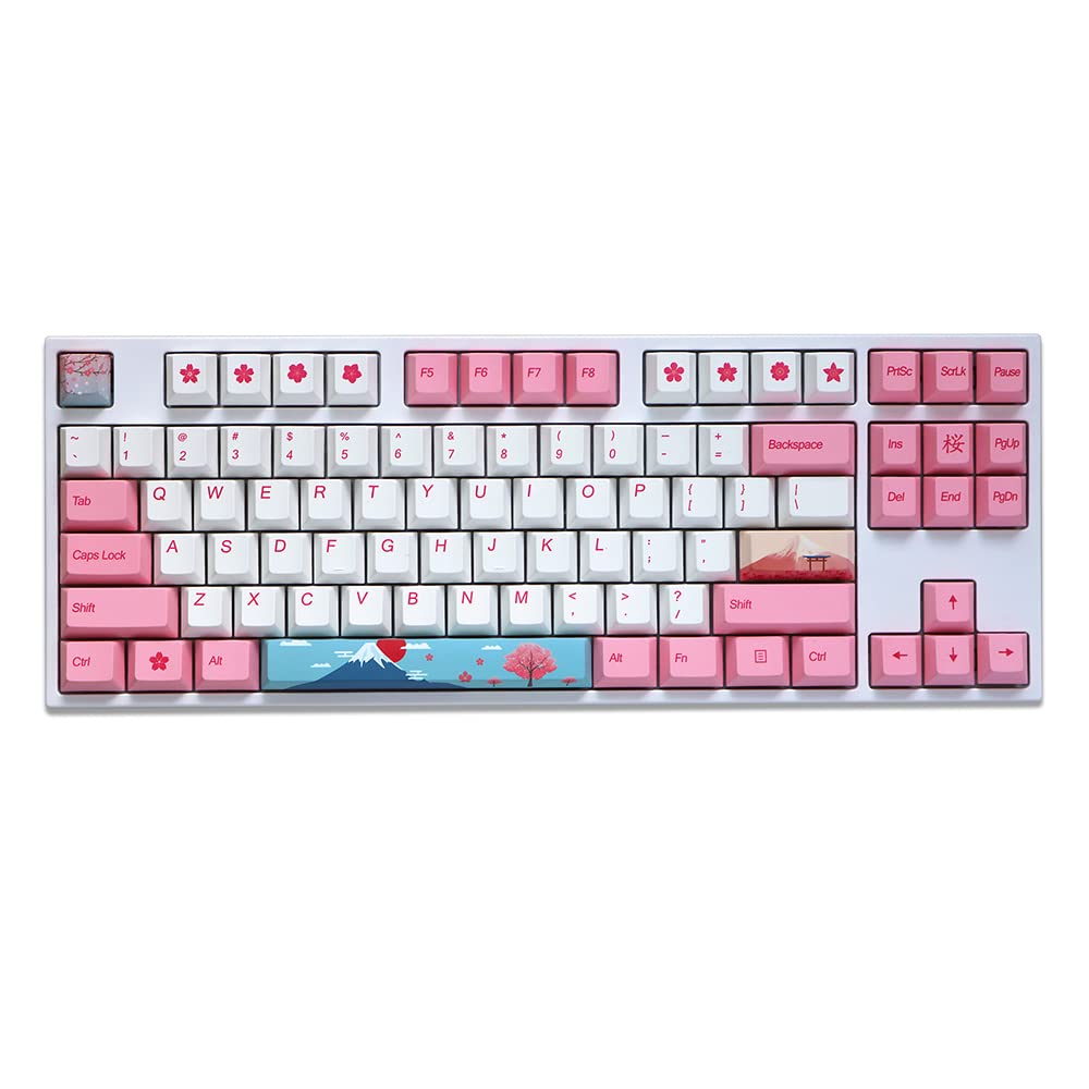 Buy Cherry Profiles Keycaps PBT Dye-Sublimated Cherry Profile for Filco ...