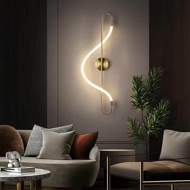 CITRA 800MM LED Gold Long Acrylic Tube Wall Light - Natural White ...