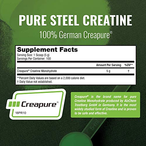 Snapklik.com : SteelFit Pure Steel Creapure - Pure German Creatine ...