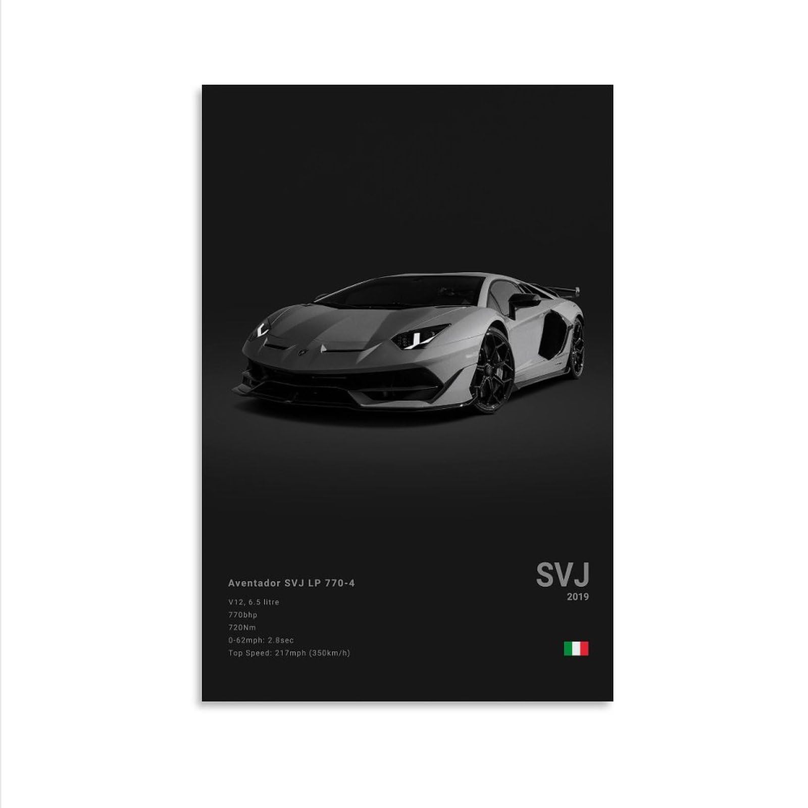 Amazon.com: Car Poster Supercar Posters Car Wall Art Muscle Car Posters ...