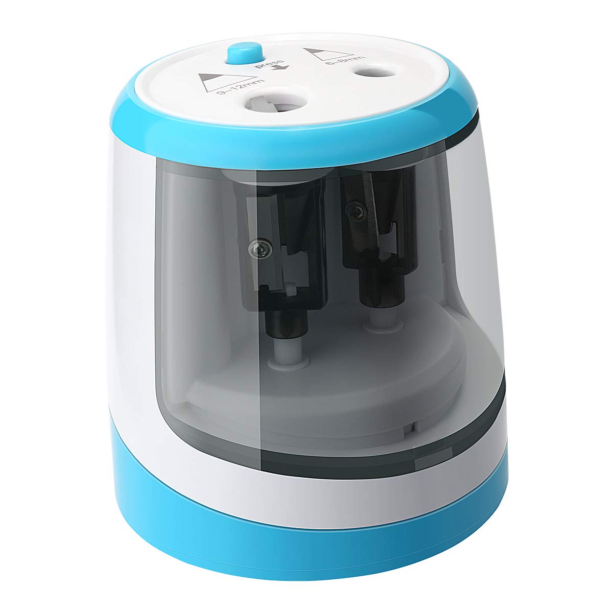 Electric Pencil Sharpener Double Hole Battery Operated Automatic Pencil ...