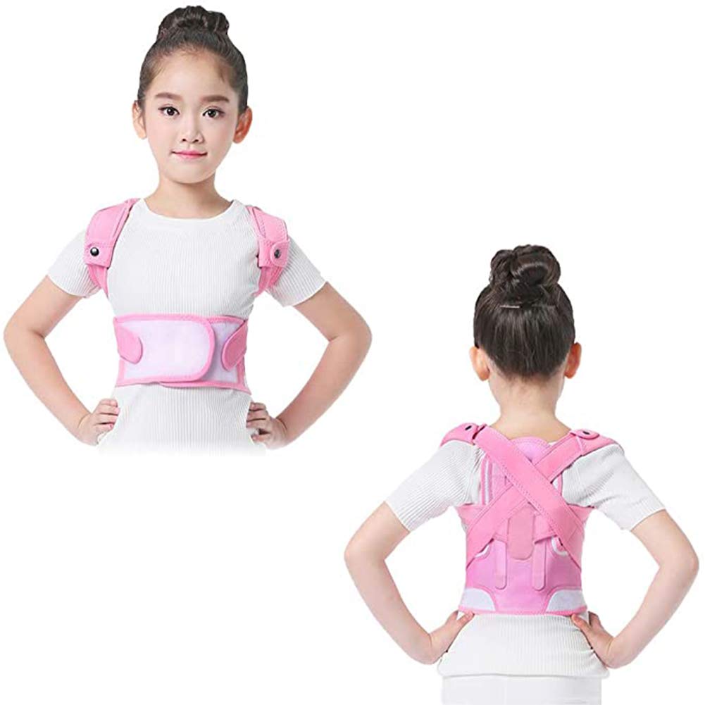 Posture Corrector For Kids Adjustable Upper Back Straightener Support ...
