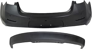 Amazon.com: Garage-Pro Bumper Cover SET Compatible with 2013-2015 ...