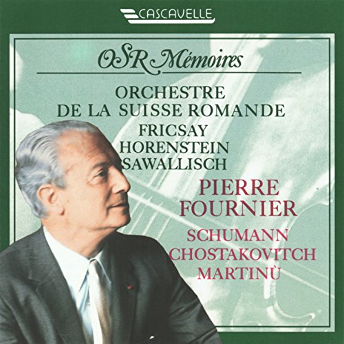 Amazon.com: Schumann: Cello Concerto in A Minor, Op. 129 - Martinů ...