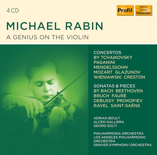 Michael Rabin - A Genius On The Violin : Lovro Von Matačić: Amazon.fr ...