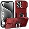 Amazon.com: ADDIT iPhone 15 Pro Max Case with Slide Camera Cover and Stand Ring, Support Magnet ...
