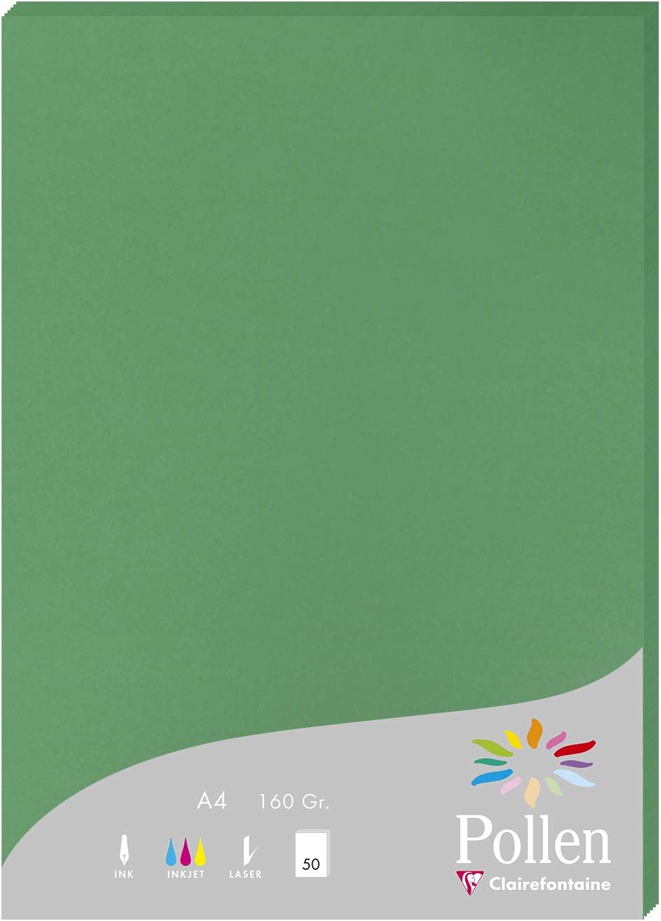 Clairefontaine - Ref 14223C - Pollen Paper (Pack of 50 Sheets) - A4 ...