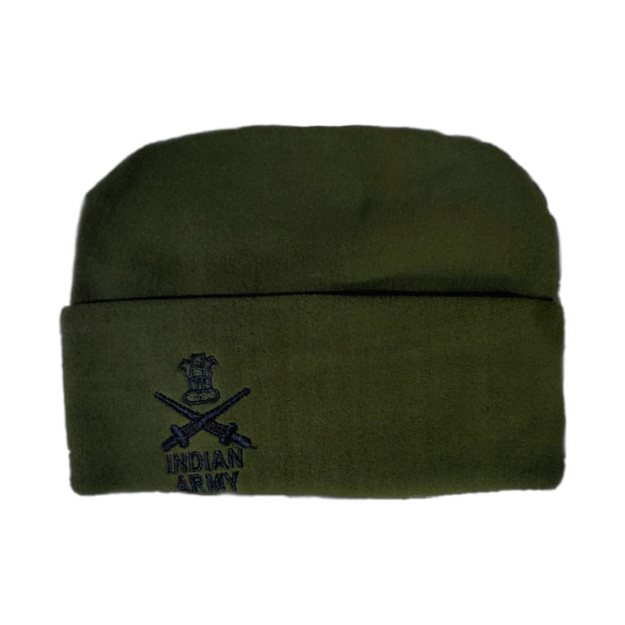 Buy Kumar's TrendUnisex Army Woolen Winter Cap, Green Commando Soldiers ...