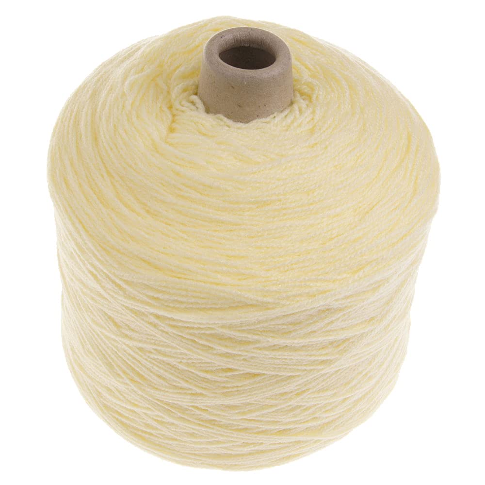 James Brett Baby 4 Ply Yarn Cone 100% Acrylic Knitting Wool 500g (Lemon ...