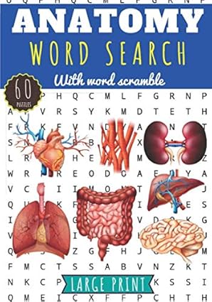 Amazon.com: Anatomy Word Search: Practice Workbook For Adults | 60 ...