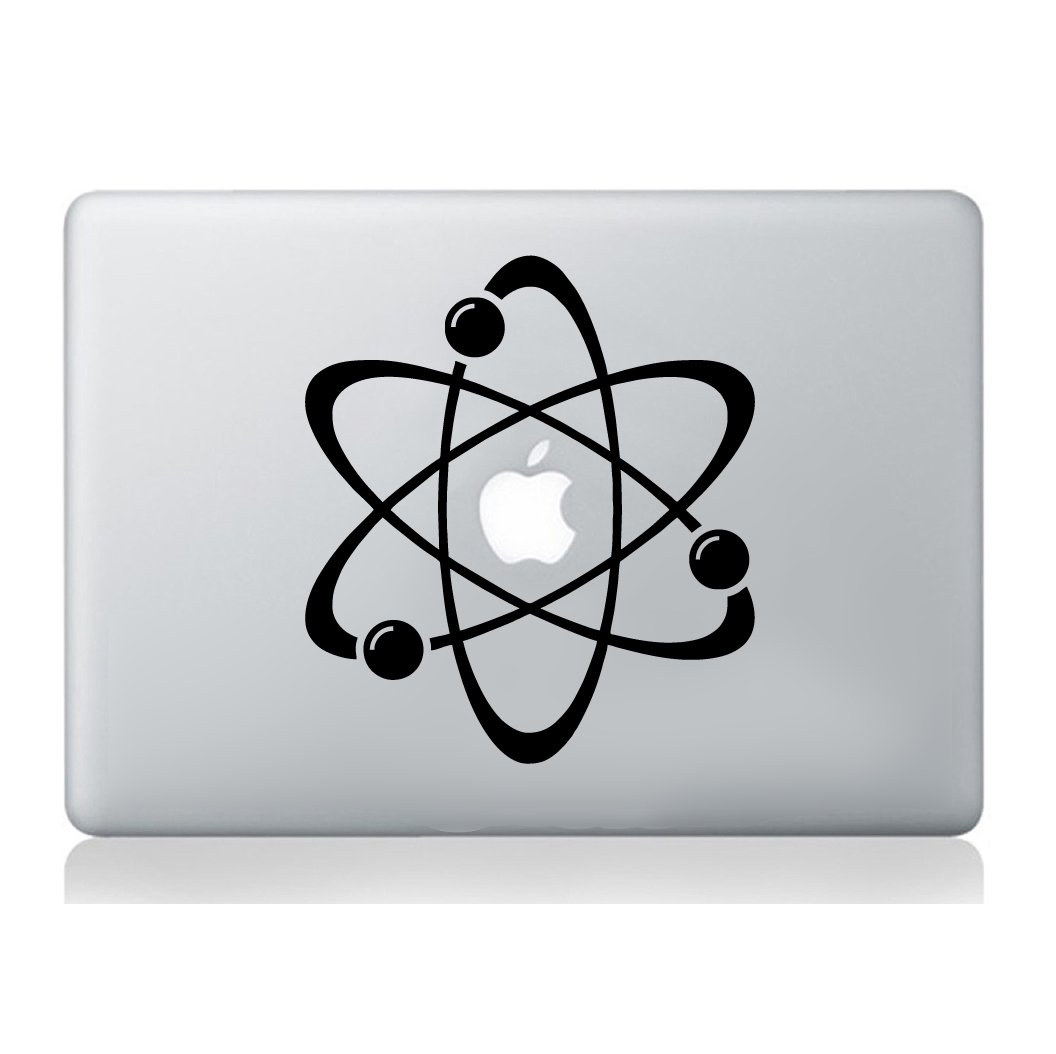 Atom Laptop Sticker Apple MacBook Compatible Decal Art Tablet Skin ...