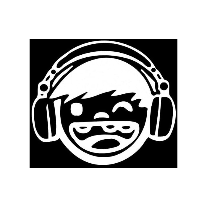 Buy Neff Logo Face Urban White Vinyl Car/Laptop/Window/Wall Decal ...