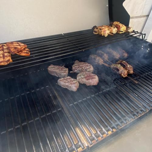 TAILGRILLER Cast Iron Grill Grates & Emitter Plates for Charbroil ...