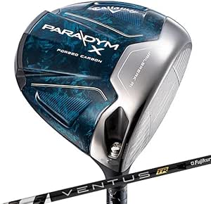 Amazon.co.jp: (特注完成品) キャロウェイ PARADYM X 9.0度 ドライバー VENTUS TR BLACK 5X VeloCore シャフト 2023年モデル ...