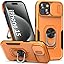 Amazon.com: SEFING Phone Case for iPhone 16 Pro Max Grey | Case, with Kickstand Ring Holder ...